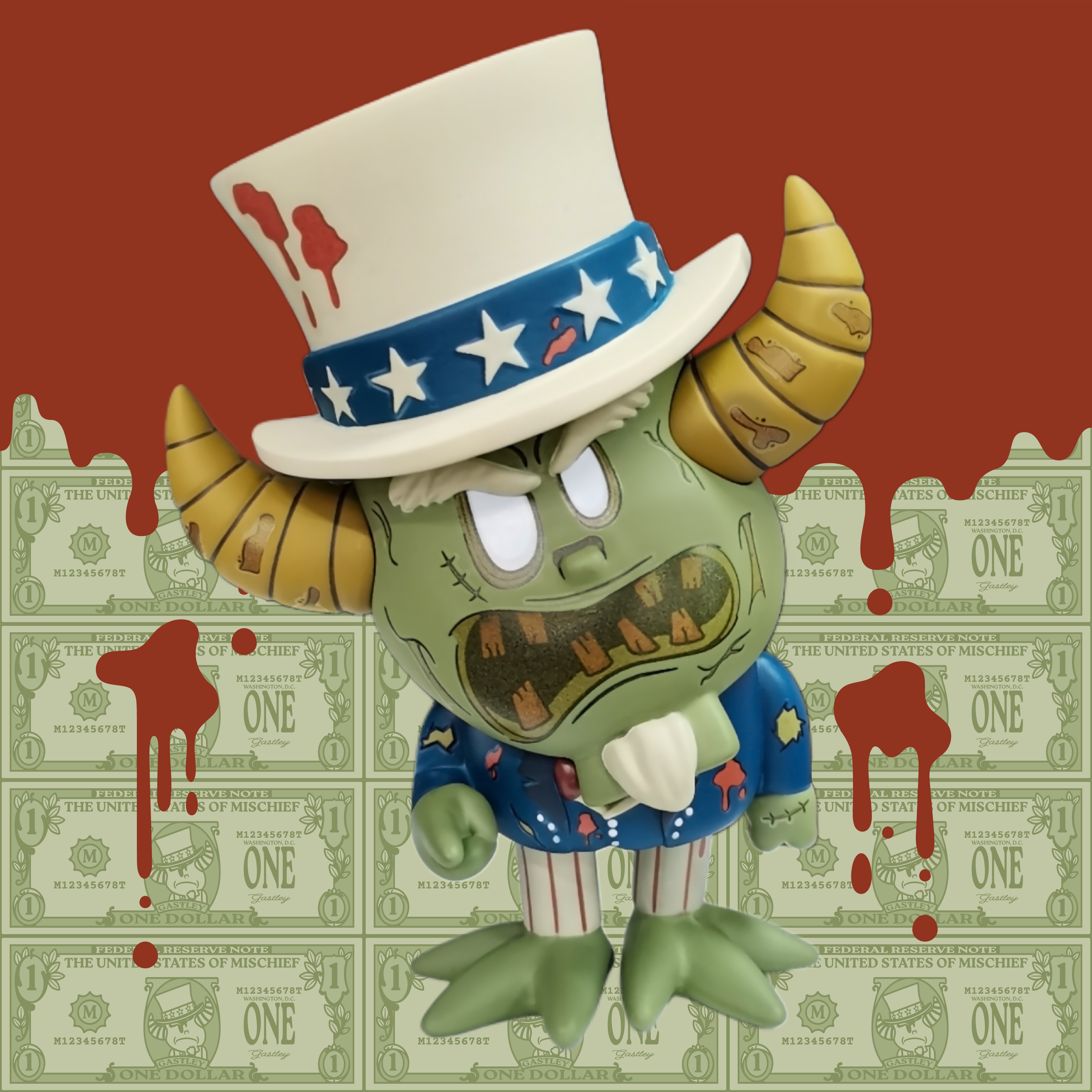 Uncle Zombie Gastley – Mischief Toys